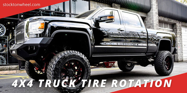 4x4 Truck Tire Rotation Pattern - How To Rotate Them?
